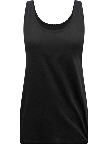 Loose Fit Jersey Cotton Tank Top – Luxury Divas
