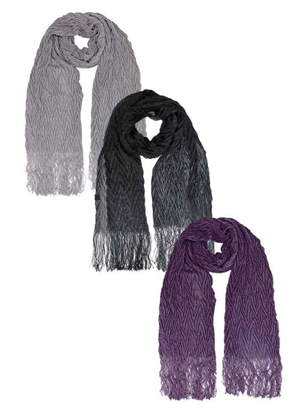 Bundled Long Metallic Evening Shawls 3-Pack Set – Luxury Divas